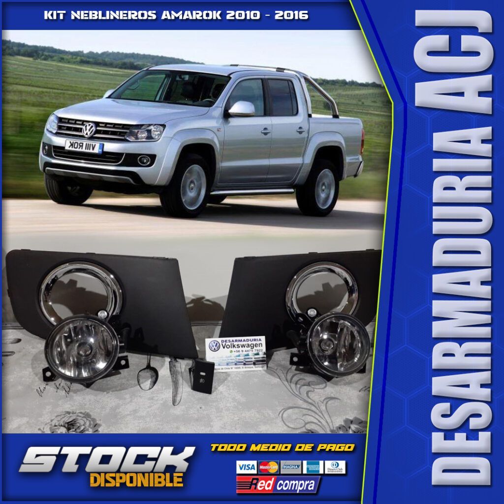 kit Neblineros Amarok 2010 - 2016 - ACJ Desarmaduria